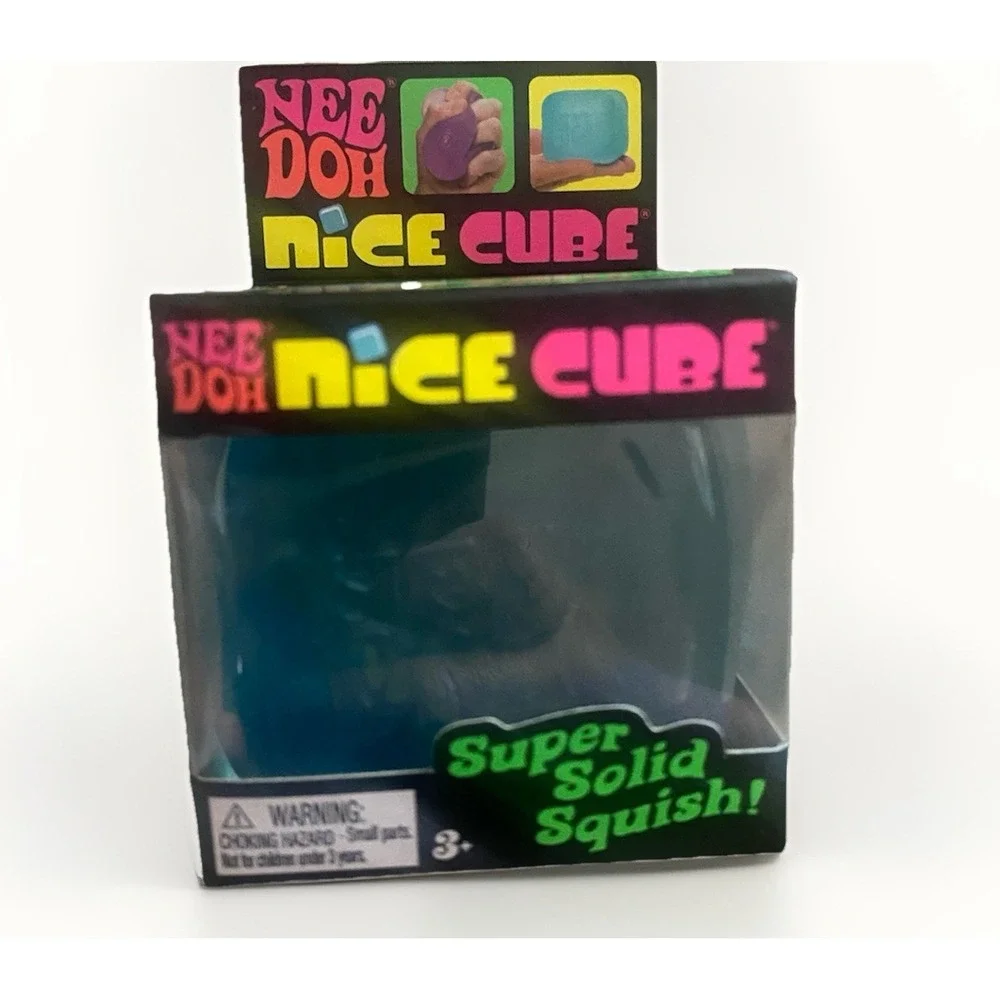 Schylling NeeDoh | Toys | Needoh Nice Cube Blue Nee Doh Nicecube Solid ...